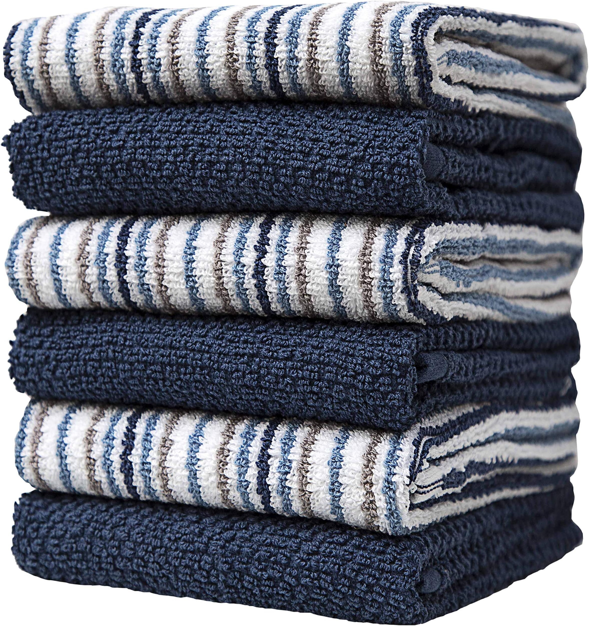 Amazon.com: KOHDA LIVING Premium Silver Infused Kitchen Towels - 100% ...