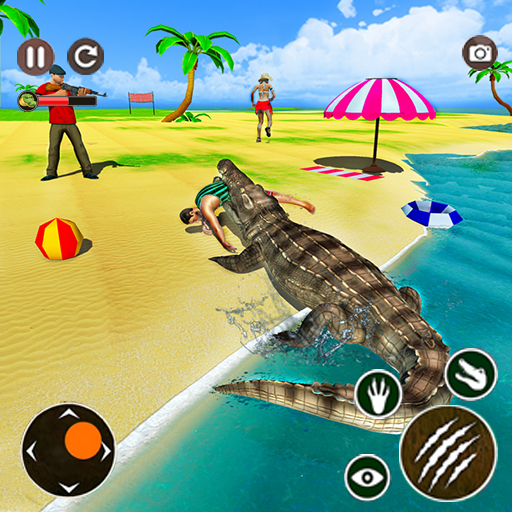 Clash Of Crocodiles Simulator 2024: Hungry Crocodile Games - App on the ...