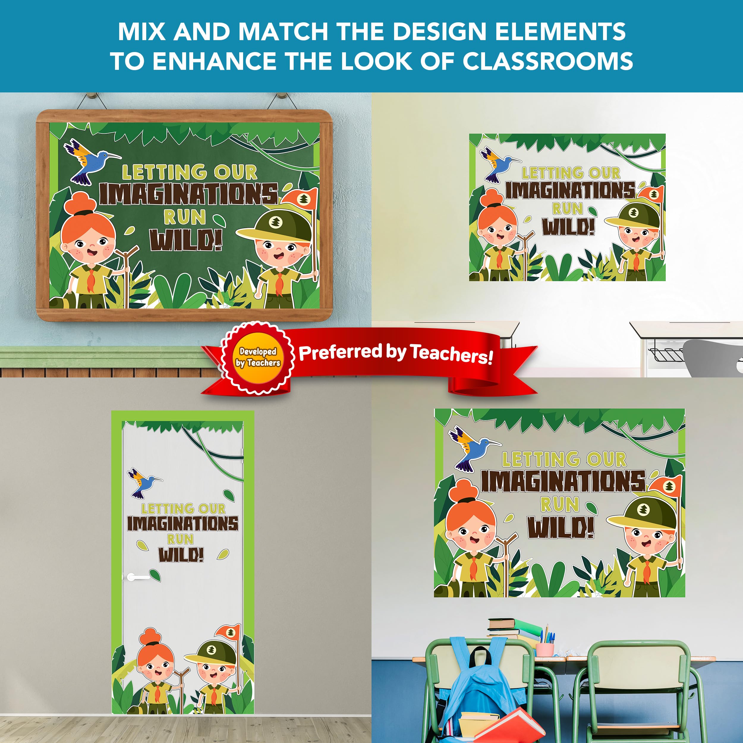 Jungle Theme Classroom Safari Week Decoration And Craft Ideas.