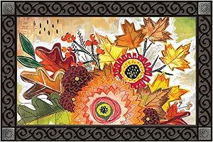 Studio M MatMates Fall Snippets Decorative Floor Mat Indoor or Outdoor ...