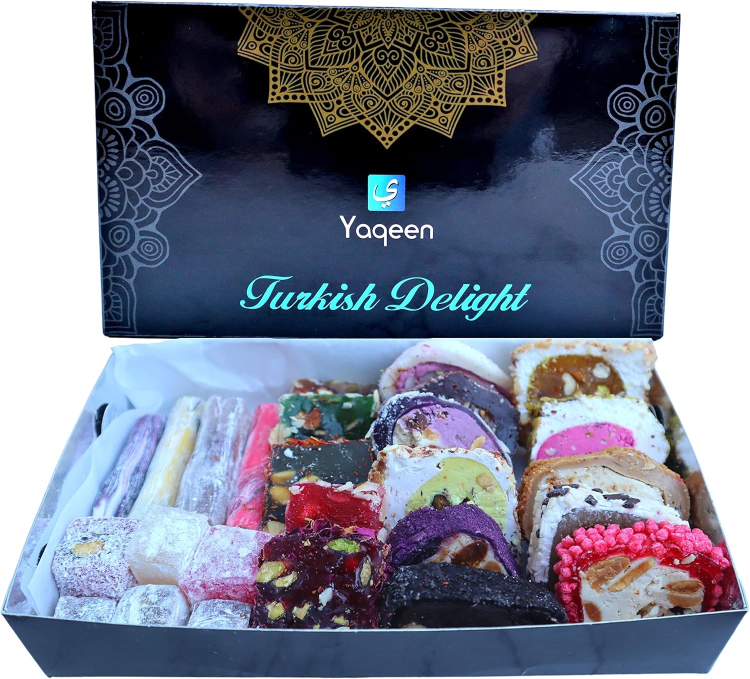 Turkish Delight 24 different Handcrafted flavours Assorted Deluxe Mix ...
