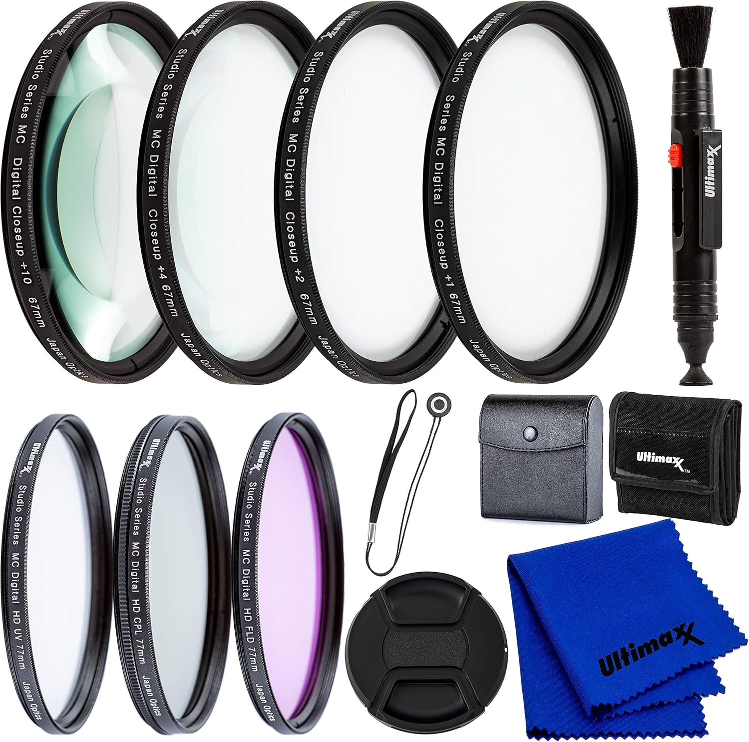Amazon.com : Ultimaxx 72MM Complete Lens Filter Accessory Kit for ...