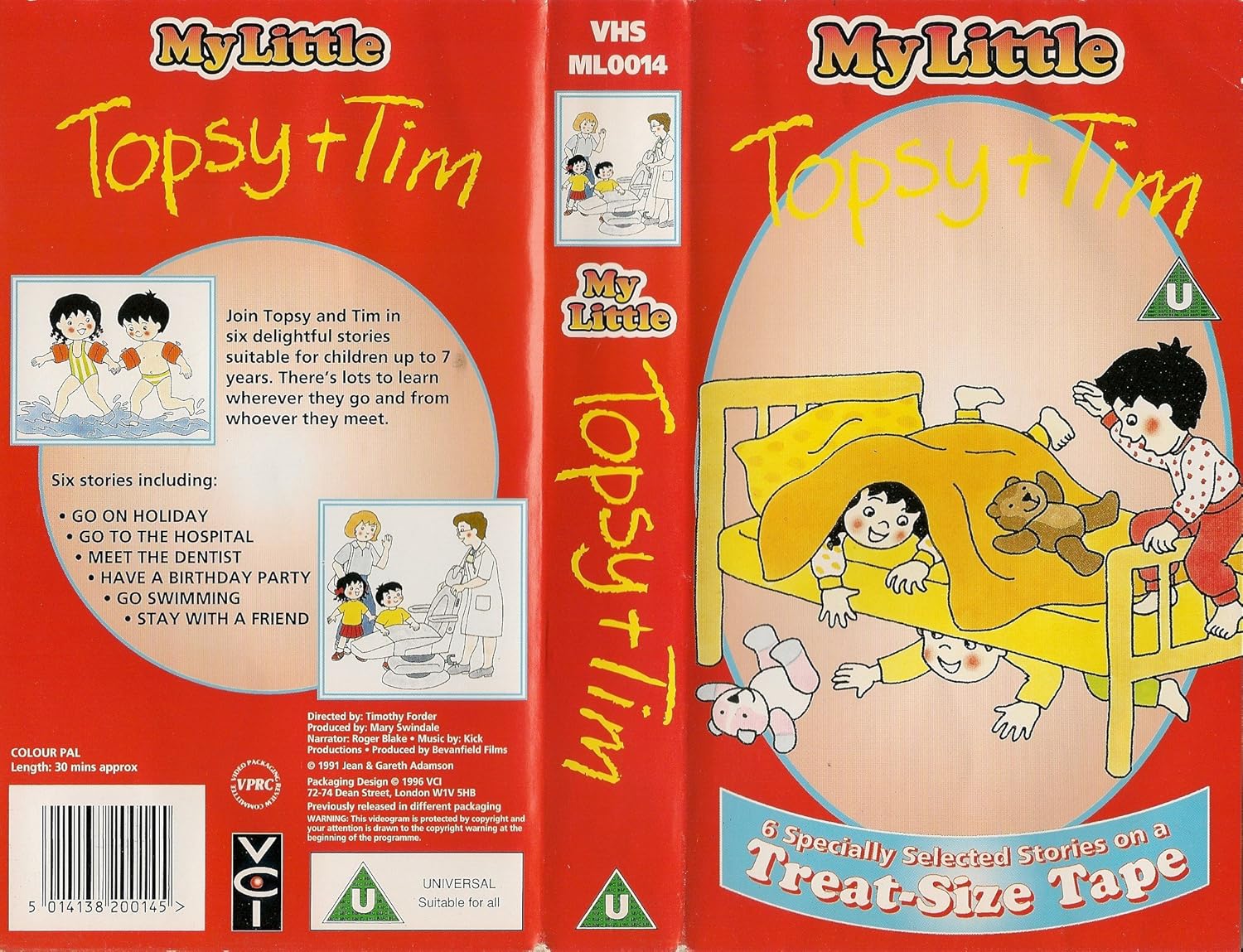 My Little Topsy And Tim Video (VHS video) : Amazon.co.uk: DVD & Blu-ray