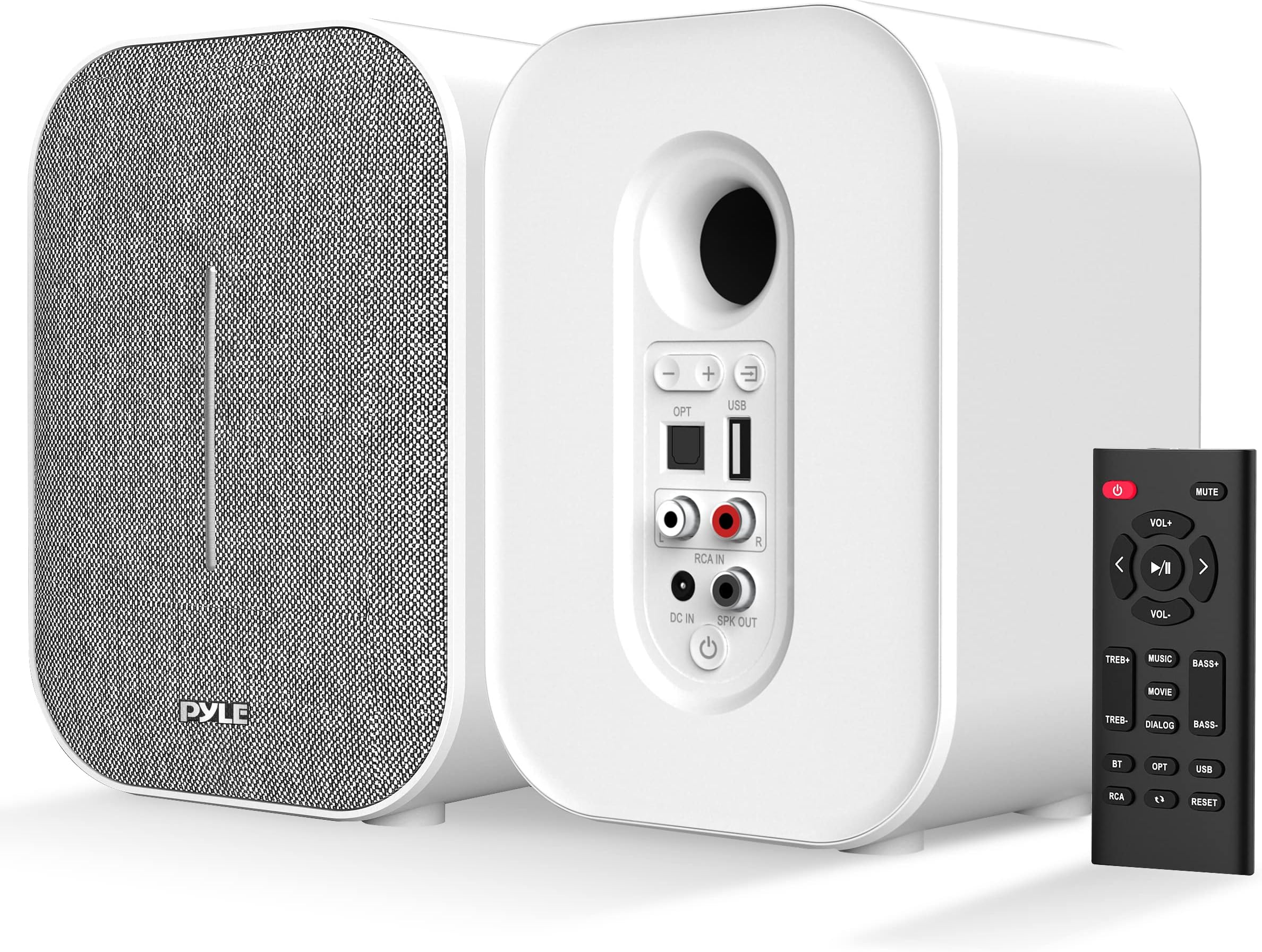 HiVi-Swans M10 Plus - Altavoz de estantería blanca, altavoces de ...