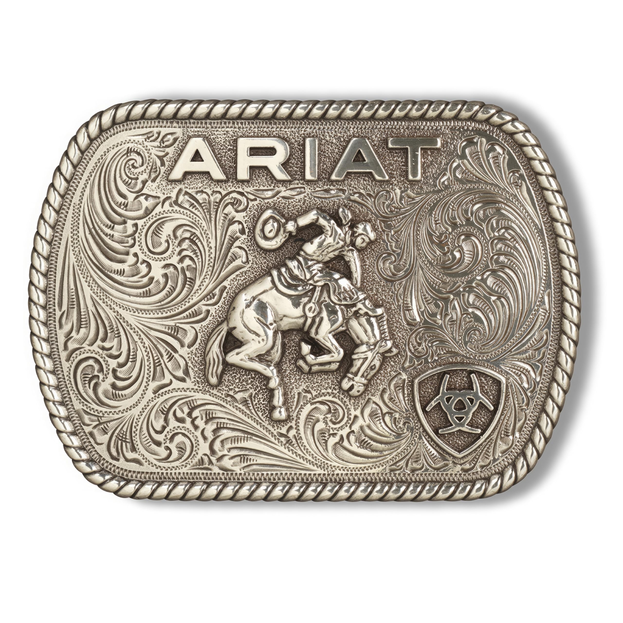 ARIAT Vintage Saddle Bronc - Acc Buckle, Silver, One Size : Amazon.ca ...
