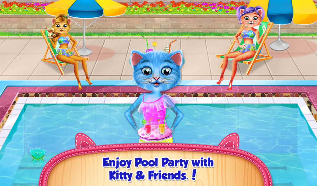 Baby Kitty Swimming Pool Party - App on Amazon Appstore