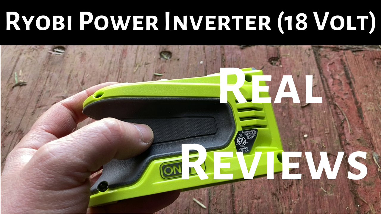 Watch Ryobi Power Inverter for 18 Volt Batteries on Amazon Live