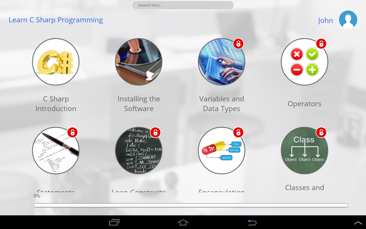 Learn C# Programming via Videos by GoLearningBus:Amazon.co.uk:Appstore for Android