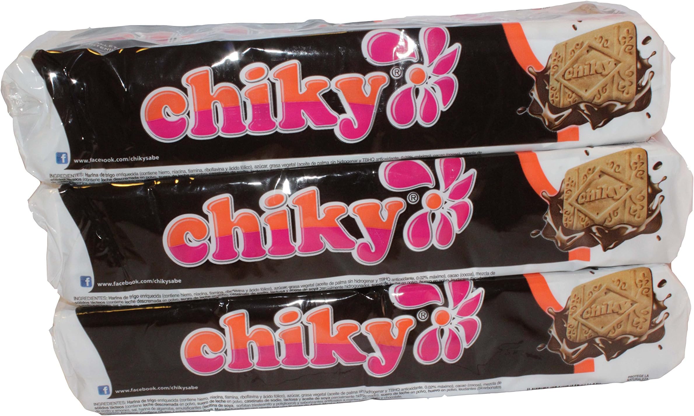 Amazon.com: Pozuelo Chiky 16.9oz Cream Covered Cookies From Costa Rica ...