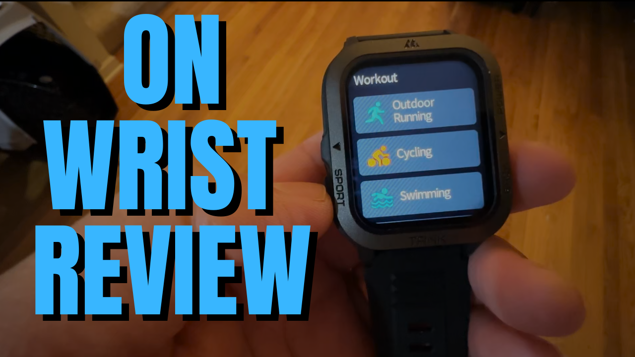 Watch On Wrist Smart Watch Review. on Amazon Live