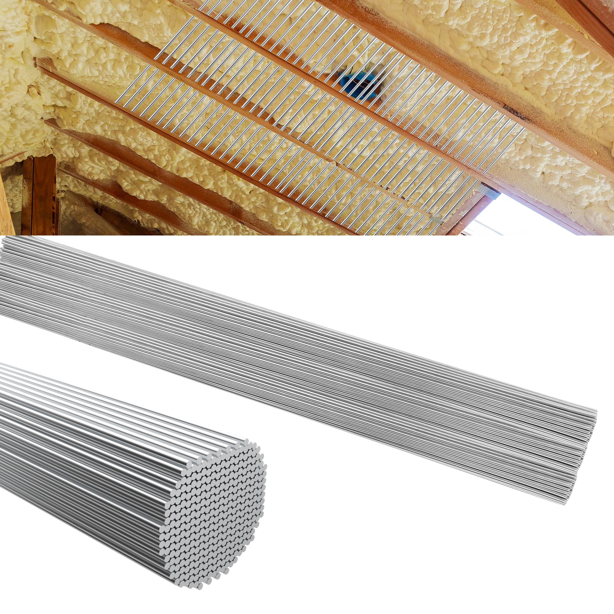 U0U 16 Inch Insulation Support Wire,50 Pcs Insulation Bracket Metal ...