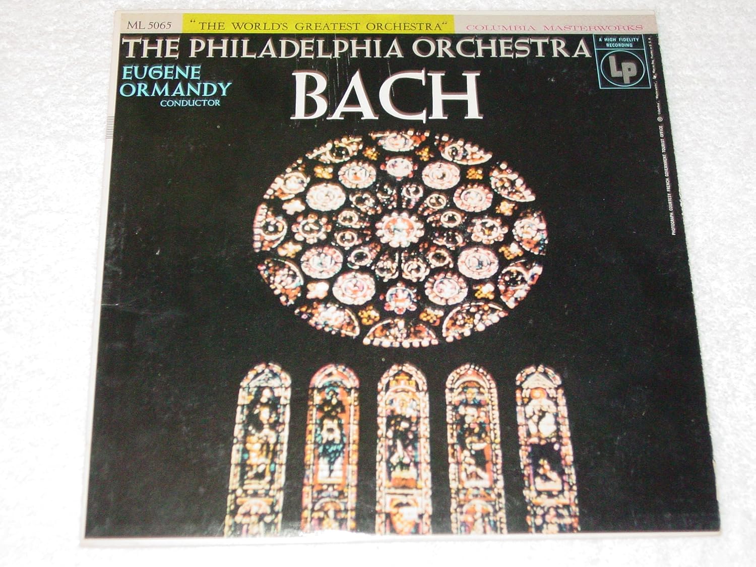 Amazon.com: Bach - Eugene Ormandy conducting The Philadelphia Orchestra (Columbia vinyl LP #ML ...