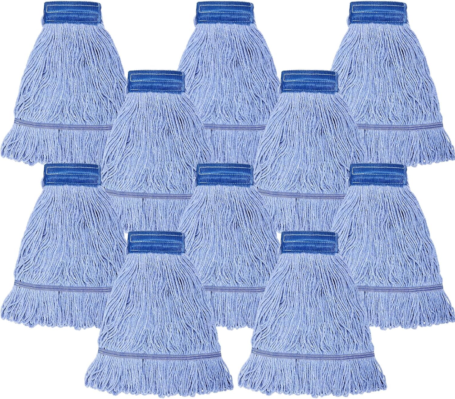 Amazon.com: Gejoy 10 Pack 24oz Mop Head Replacement Commercial Cleaning ...