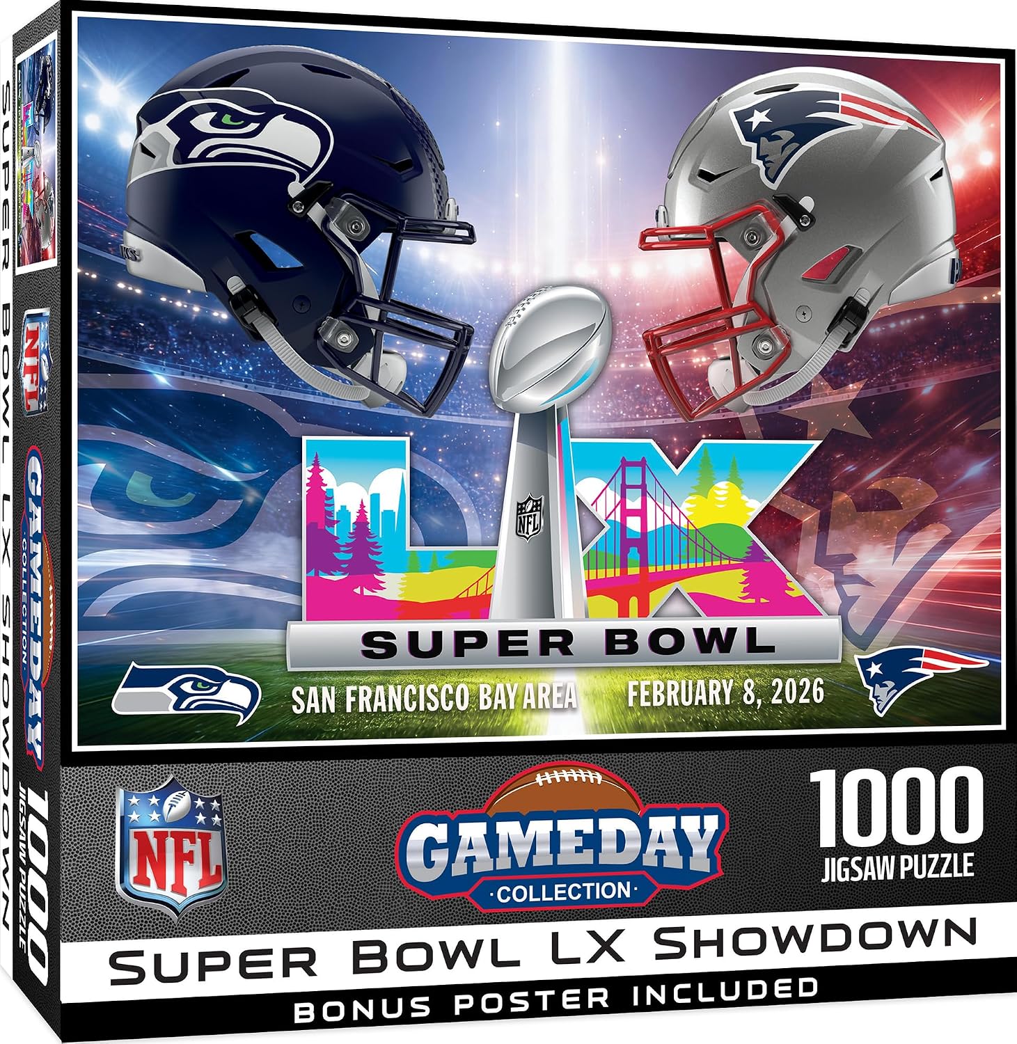 Amazon.com: MasterPieces Officially Licensed NFL 1000 Piece Puzzle for ...