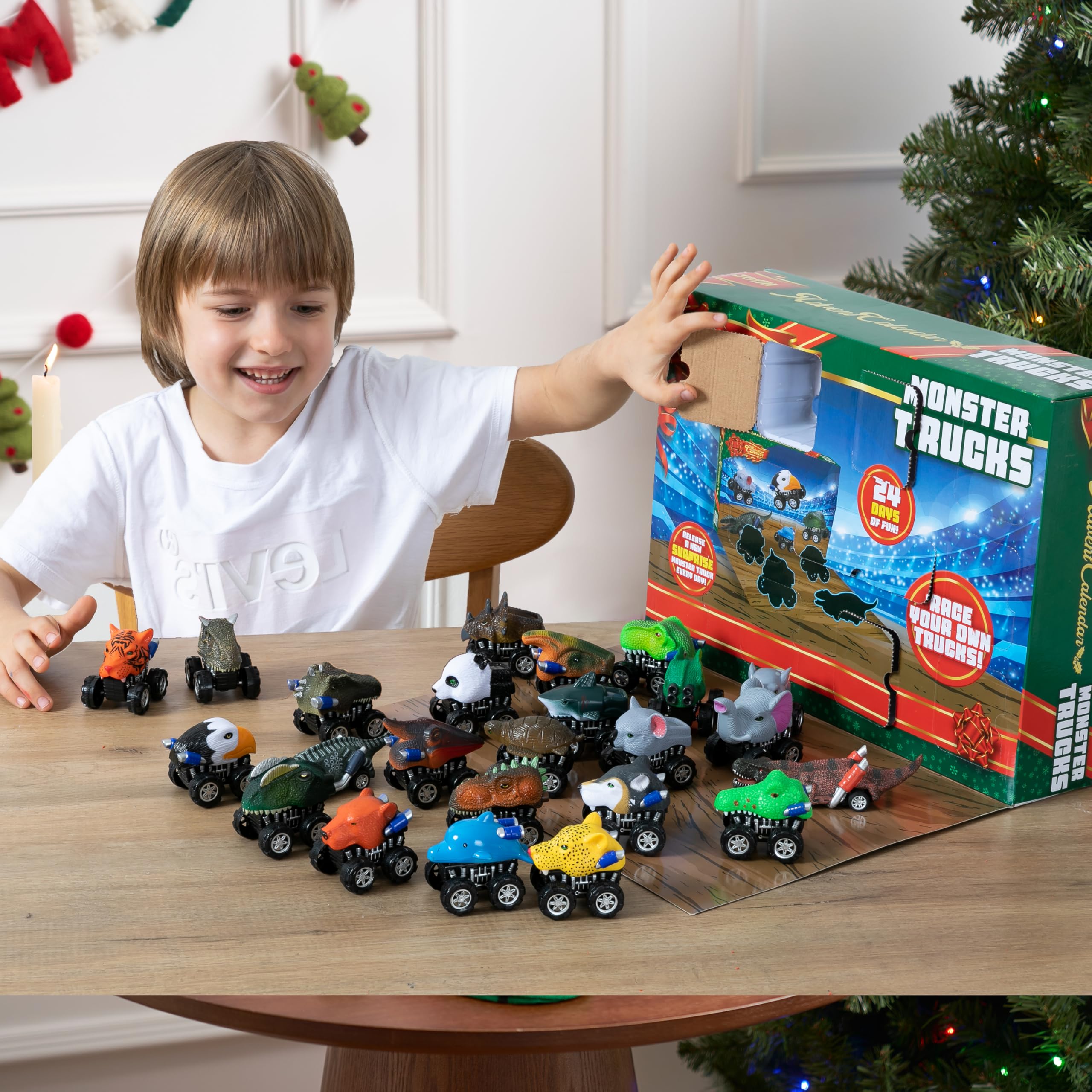 Lego Advent 2025 Fire Truck Advent Calendar 24 Days Countdown Set ...