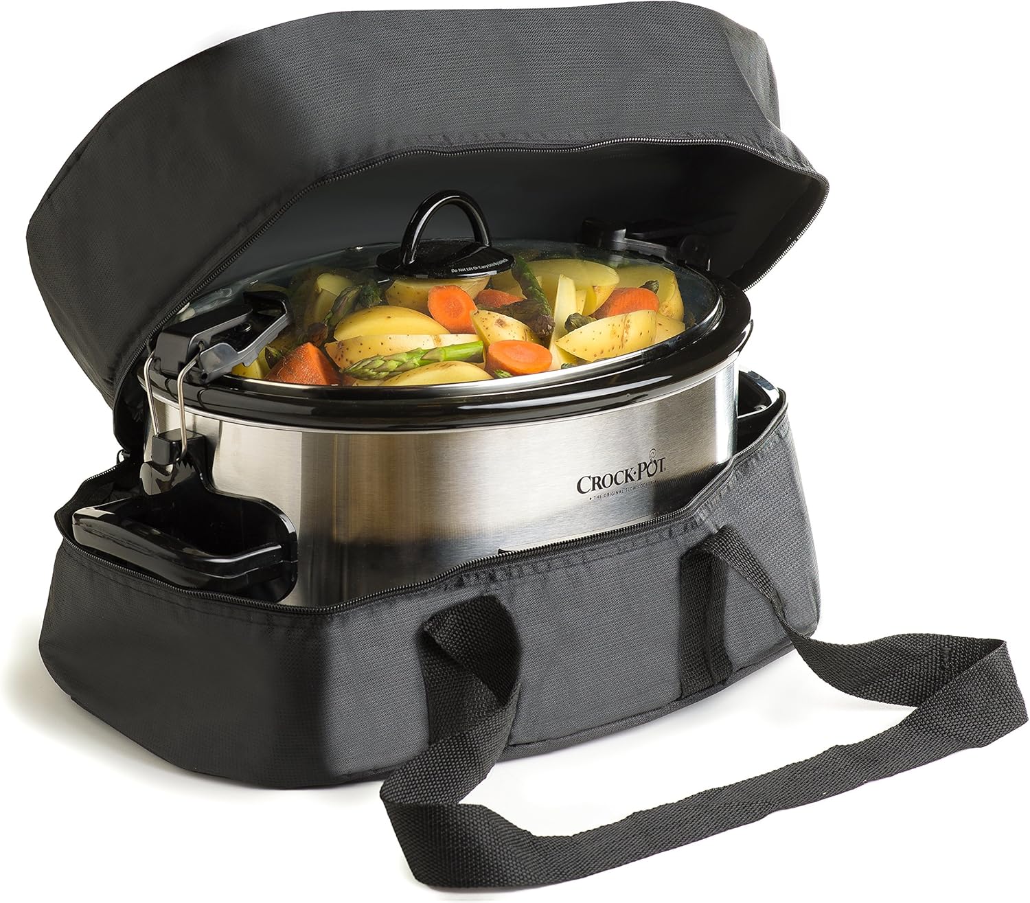 Amazon.com: Thermal Slow Cooker Travel Bag For The"Crock Pot" 6 and 7 ...