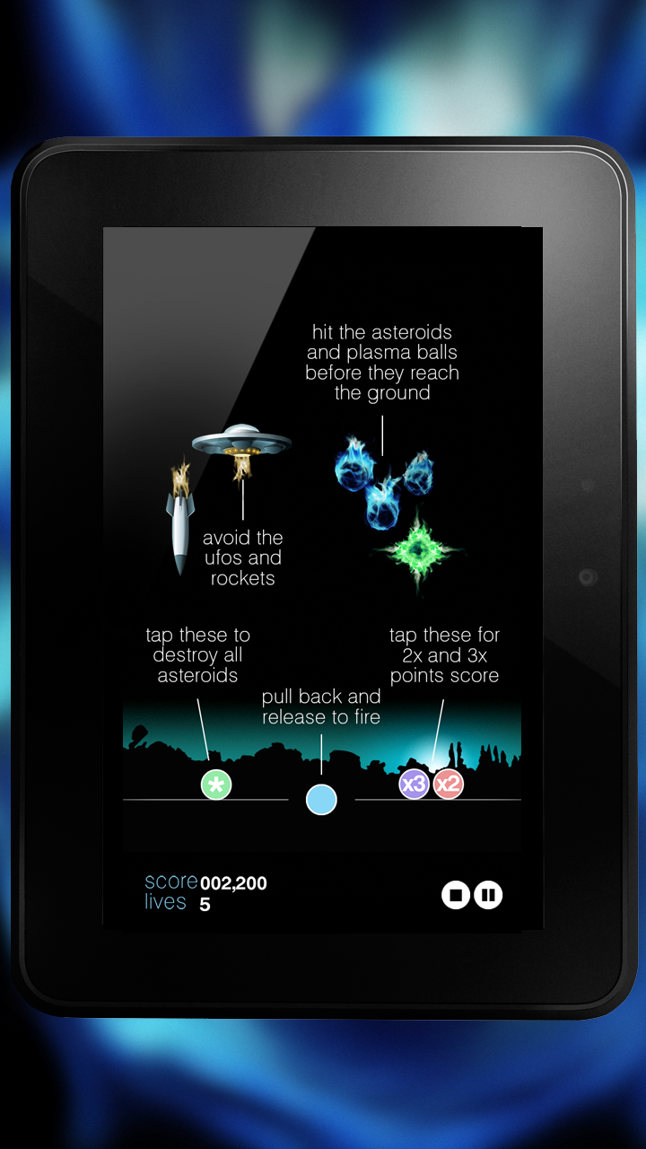 Plasma Rain: Meteor Strike - App on Amazon Appstore