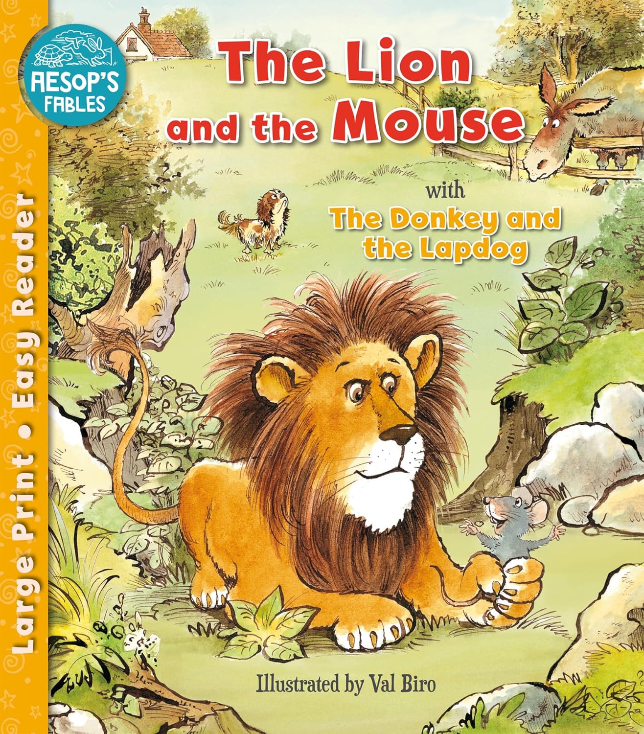 The Lion and the Mouse & The Donkey and the Lapdog (Aesop's Fables Easy ...