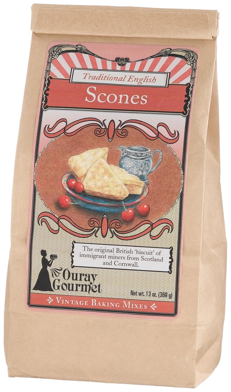Amazon.com : Ouray Gourmet Vintage Traditional English Scones Mix, 13 ...