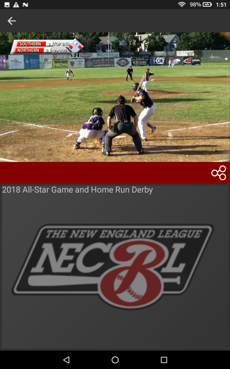 NECBL Network - App on Amazon Appstore