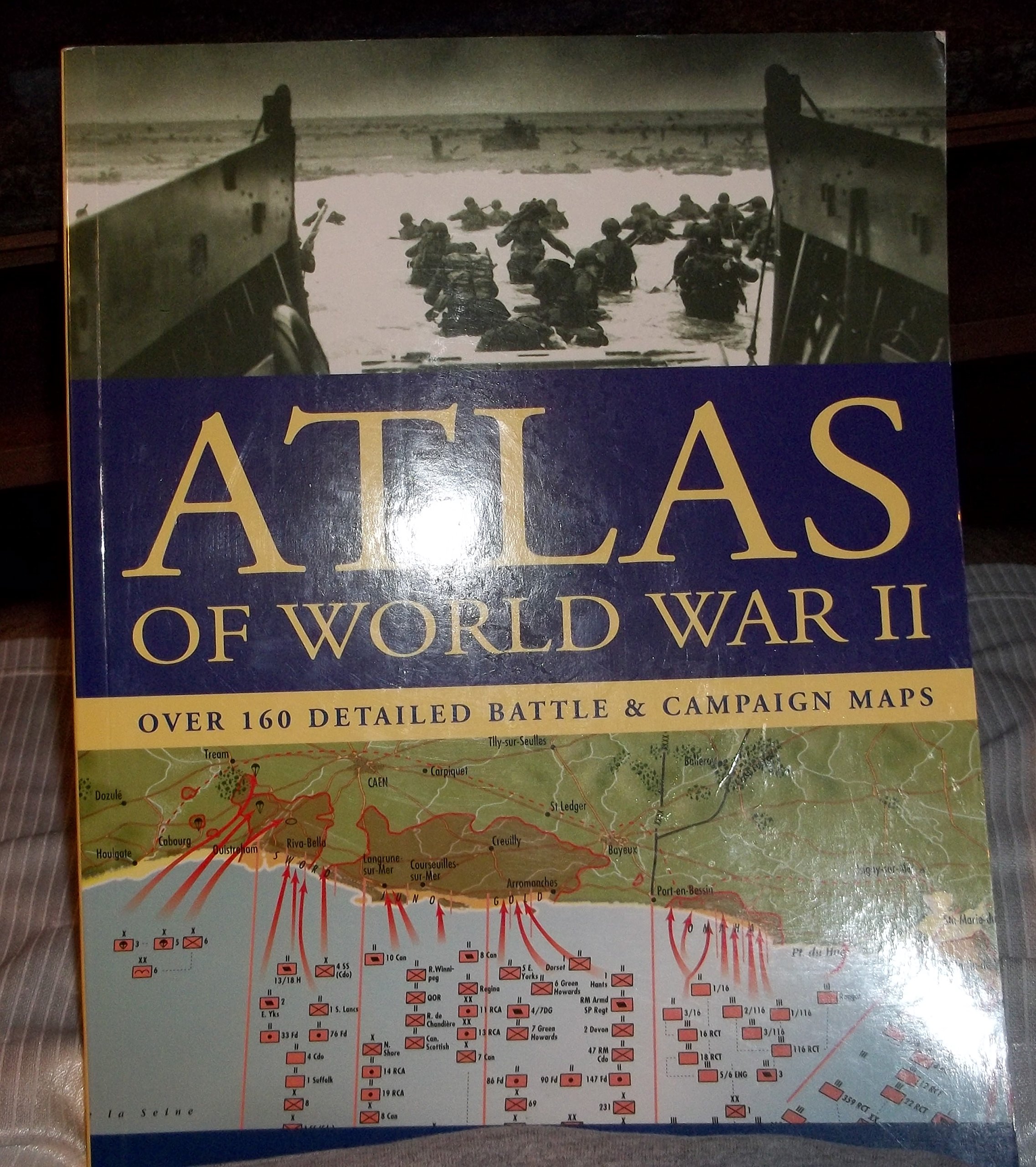 Atlas of World War II: Jordan, David, and Andrew West: 9781905704316 ...