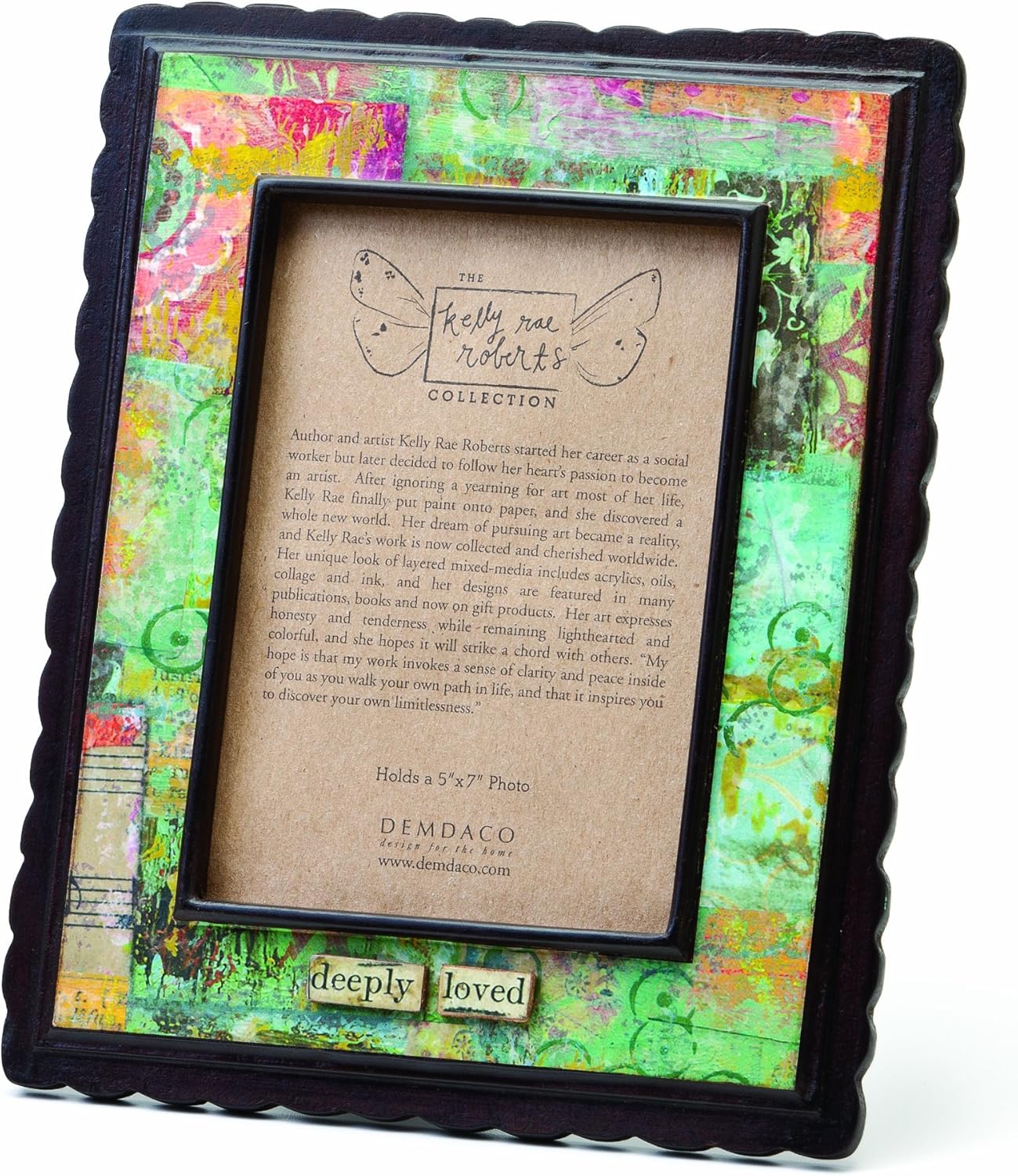 Amazon.com - DEMDACO Picture Frame, Deeply Loved, 5 by 7-Inch - Single ...