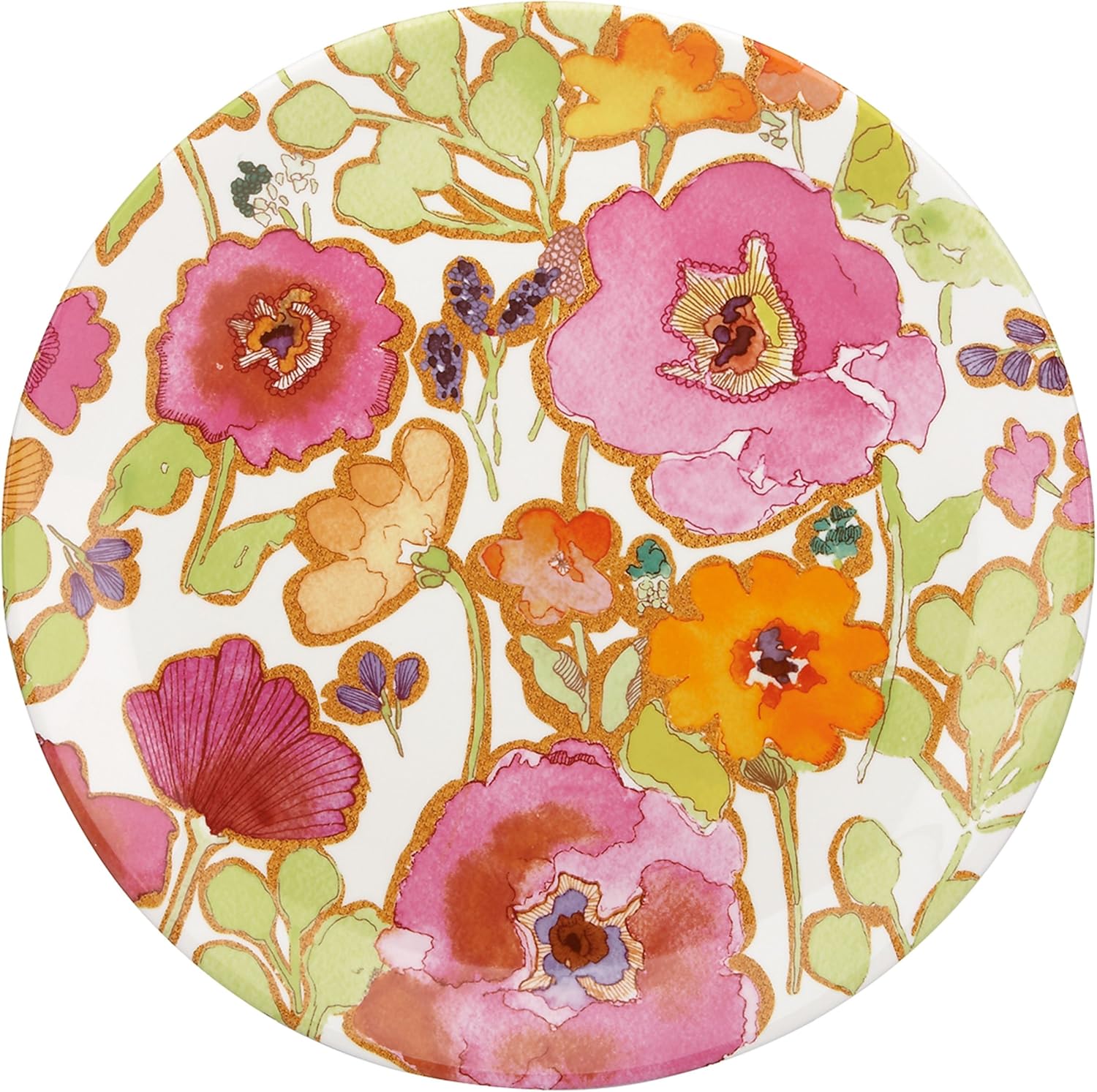 Amazon.com | Lenox Floral Fusion Round Platter: Platters