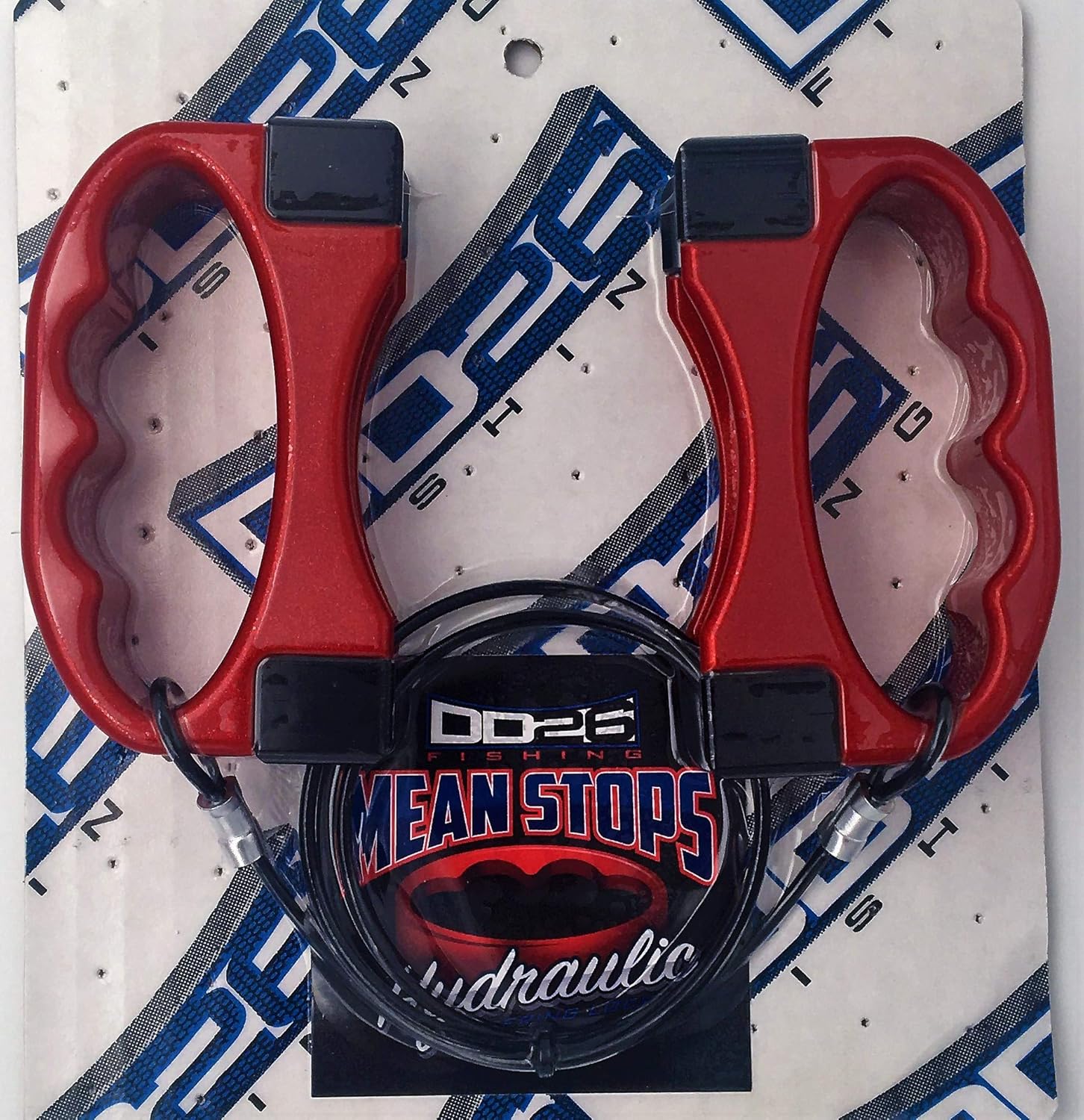 Amazon.com : DD26 Fishing 2626MS3 Mean Stop Steering Lock Clips - Red ...