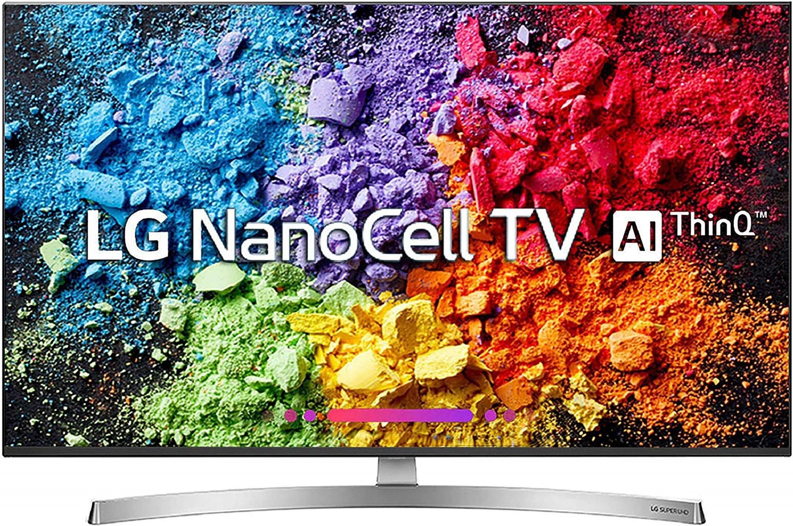 LG 139 cm (55 inches) 4K Ultra HD Smart LED TV 55SK8500PTA (Black ...