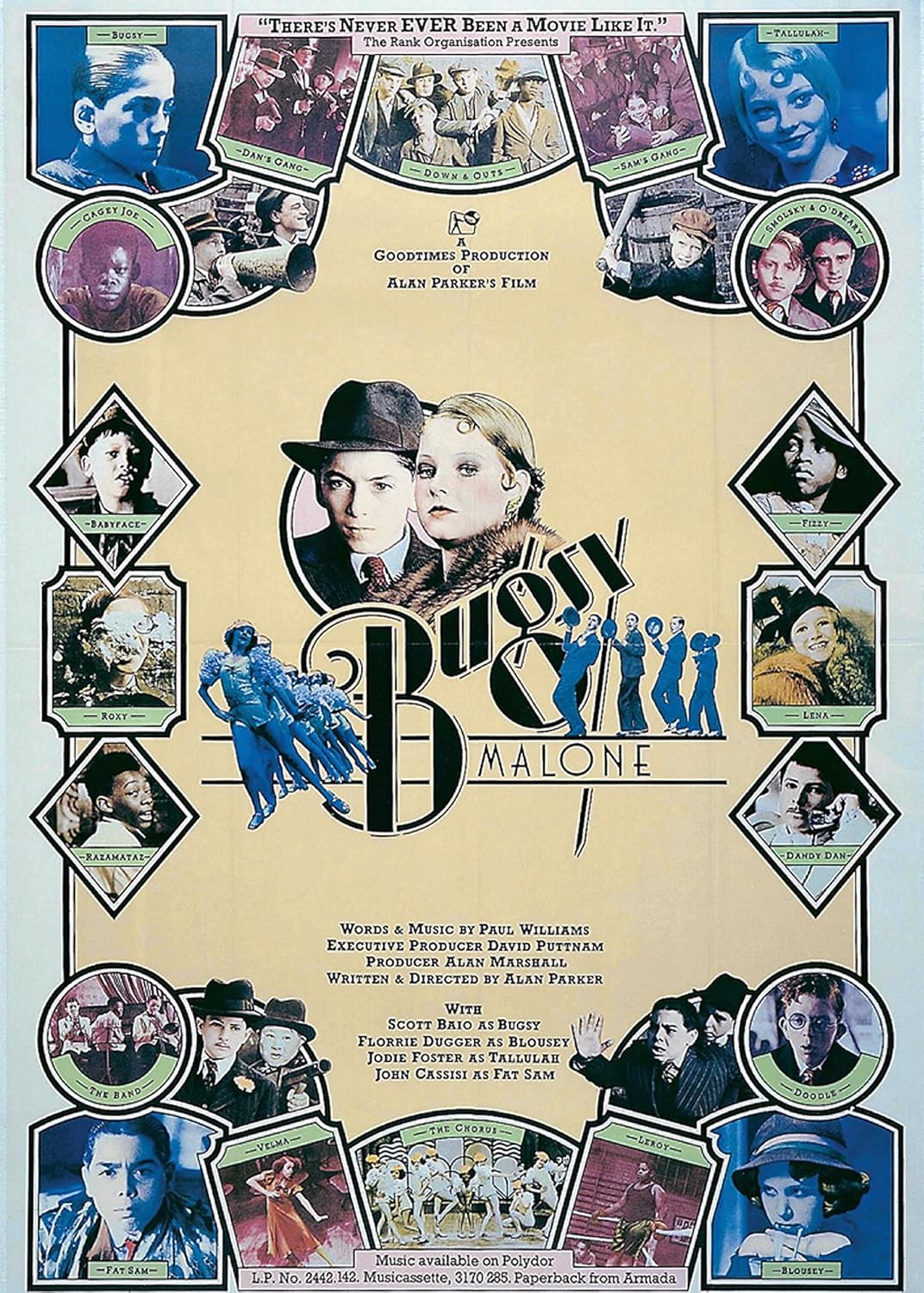 12X8 INCHES BUGSY MALONE MOVIE POSTER PRINT APPROX SIZE : Amazon.co.uk ...