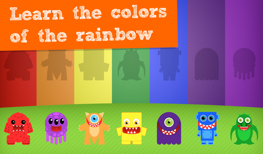 Monster Rainbow Color School - App on the Amazon Appstore