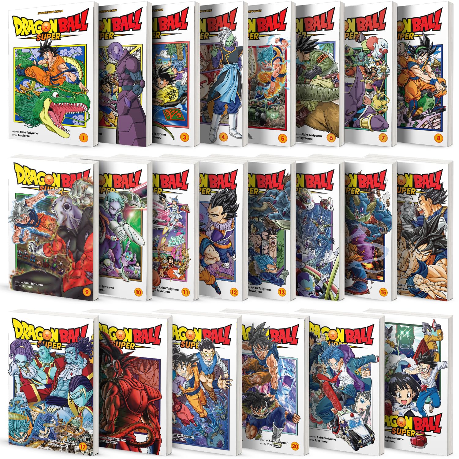 Dragon Ball Super Series Vol 1-22, 22 Books Collection Set by Akira ...