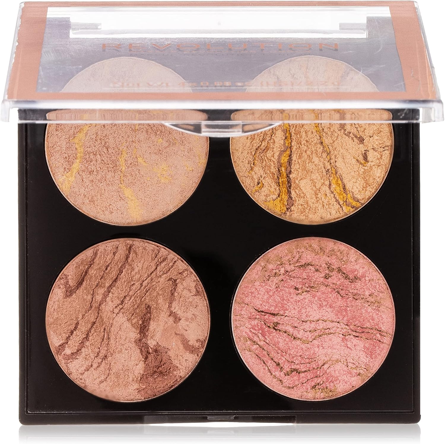 Makeup Revolution Cheek Kit, Face Bronzer & Highlighter Palette, Highly ...