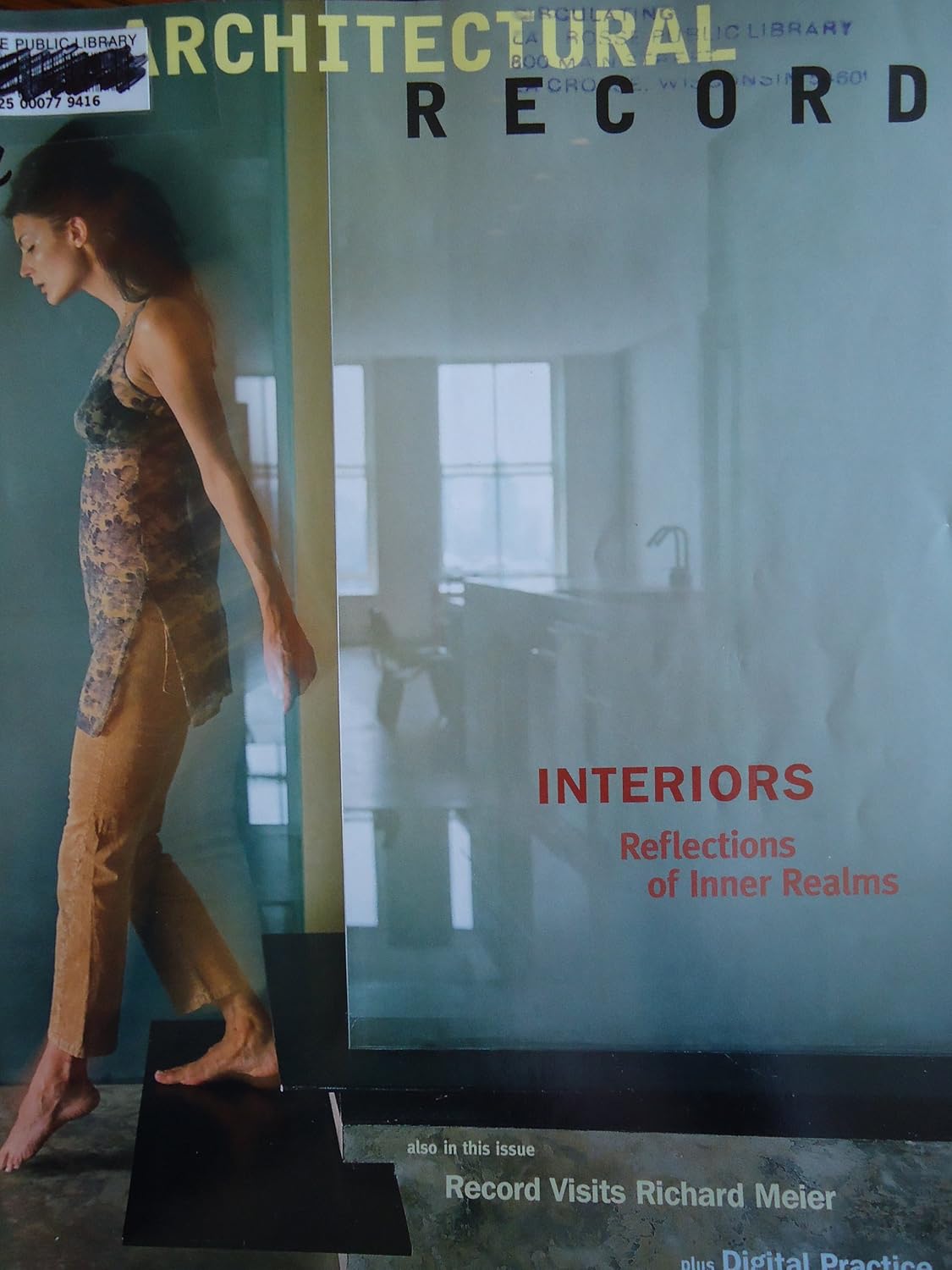 Architectural Record : Interiors 2002 : Reflections of Inner Realms (Record Interiors): unknown ...