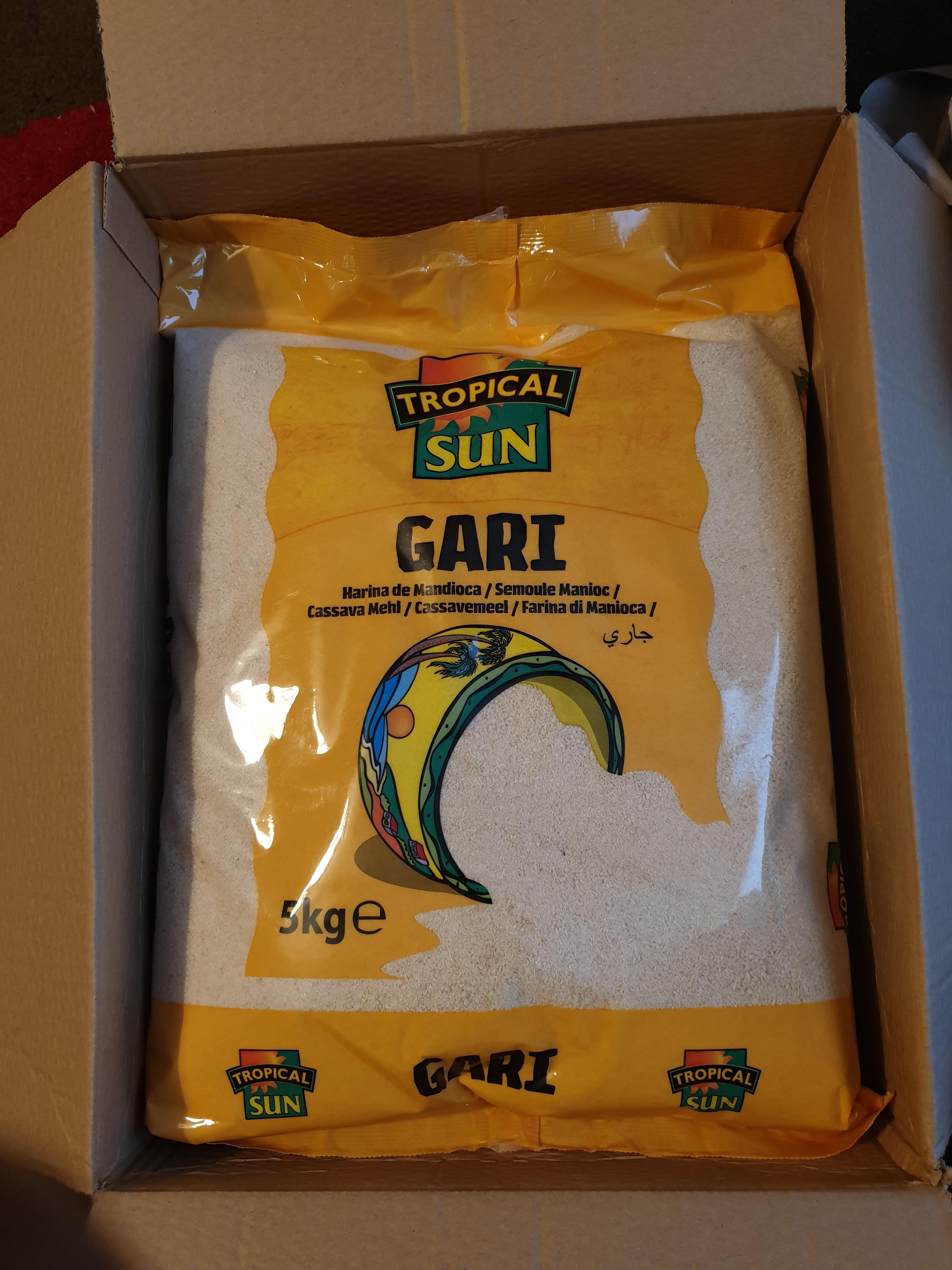 Tropical Sun Gari White 5 kg : Amazon.co.uk: Grocery
