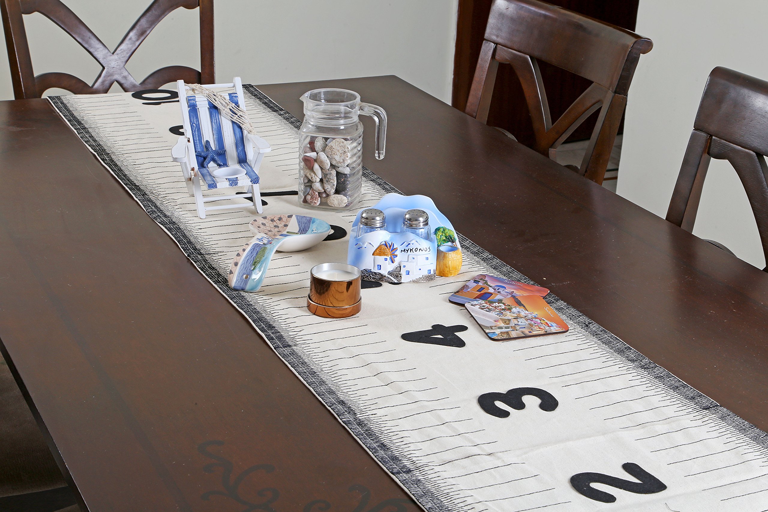 Measuring Tape Table Runner DIY Ruler Table Runner Catholic Homebody