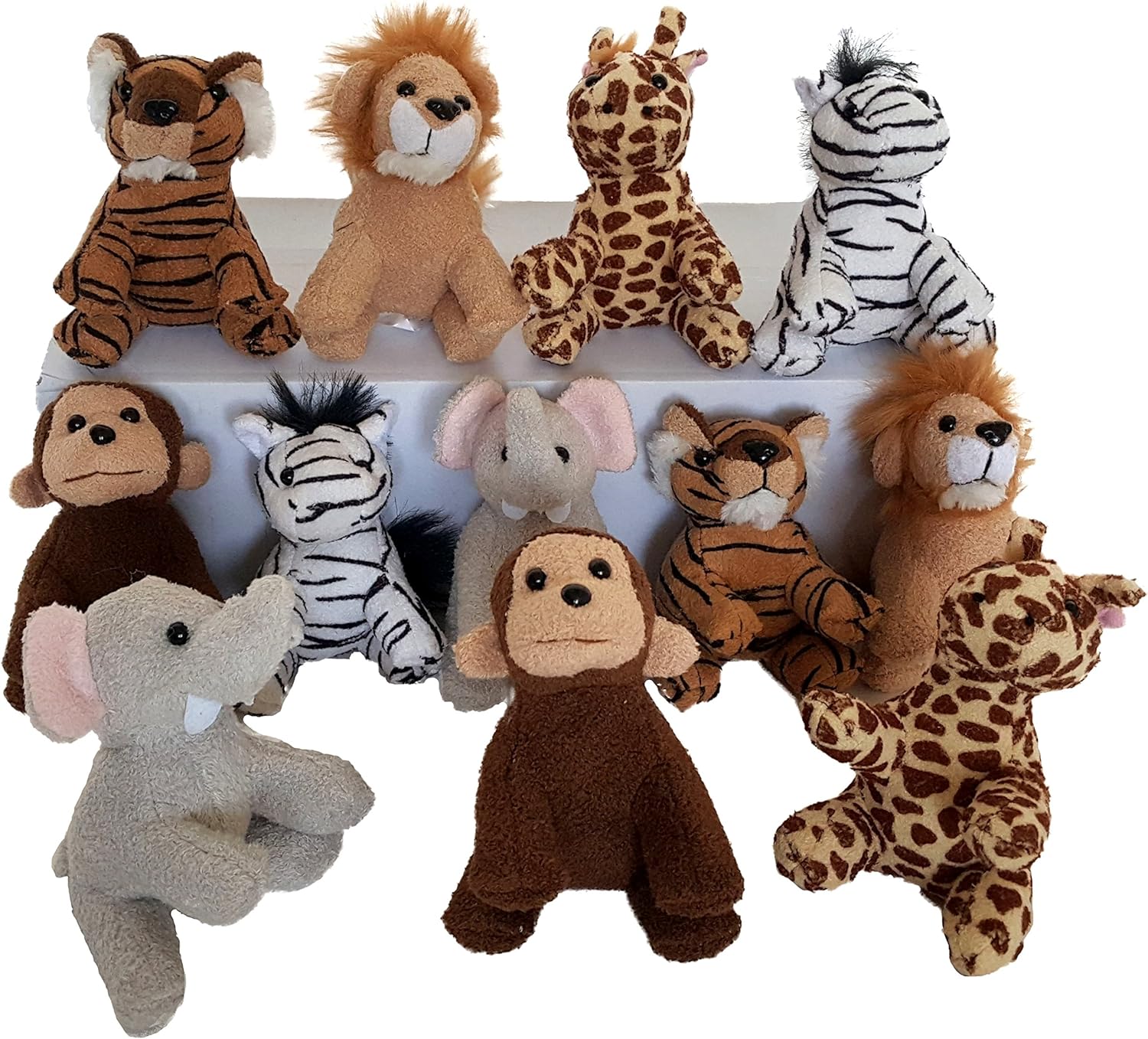 Amazon.com: Super Soft Plush Zoo Animals : Toys & Games