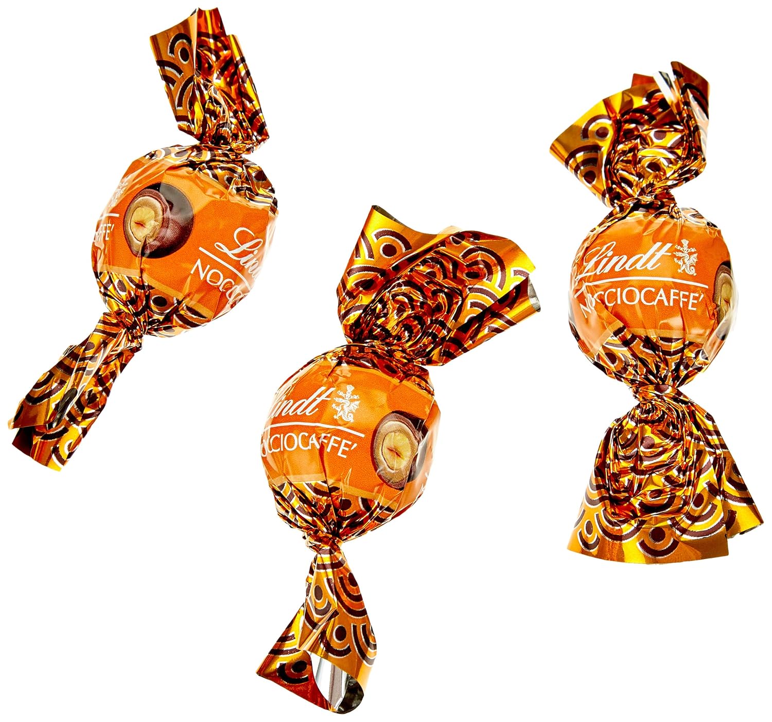 Lindt Roulette Kugel Nocciocaffé, Zartbitter-Schokolade mit einer ...