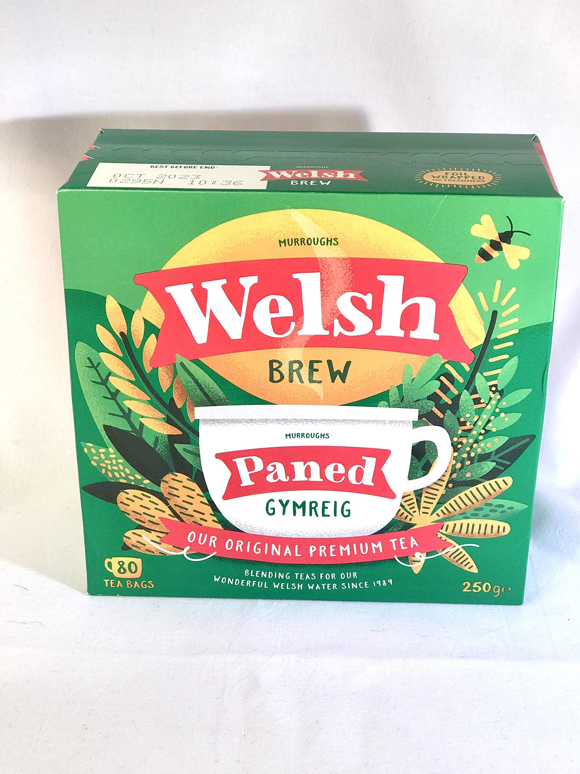 Amazon.com : Welsh Brew Tea, Tea Bags, 80-Count Package : Grocery ...