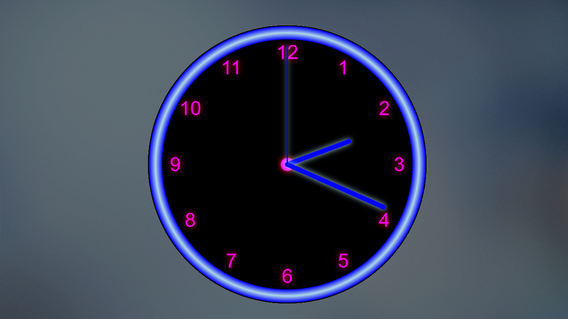 Neon Analog Clock:Amazon.de:Appstore for Android