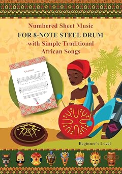 Numbered Sheet Music for 8-Note Steel Drum with Simple Traditional ...