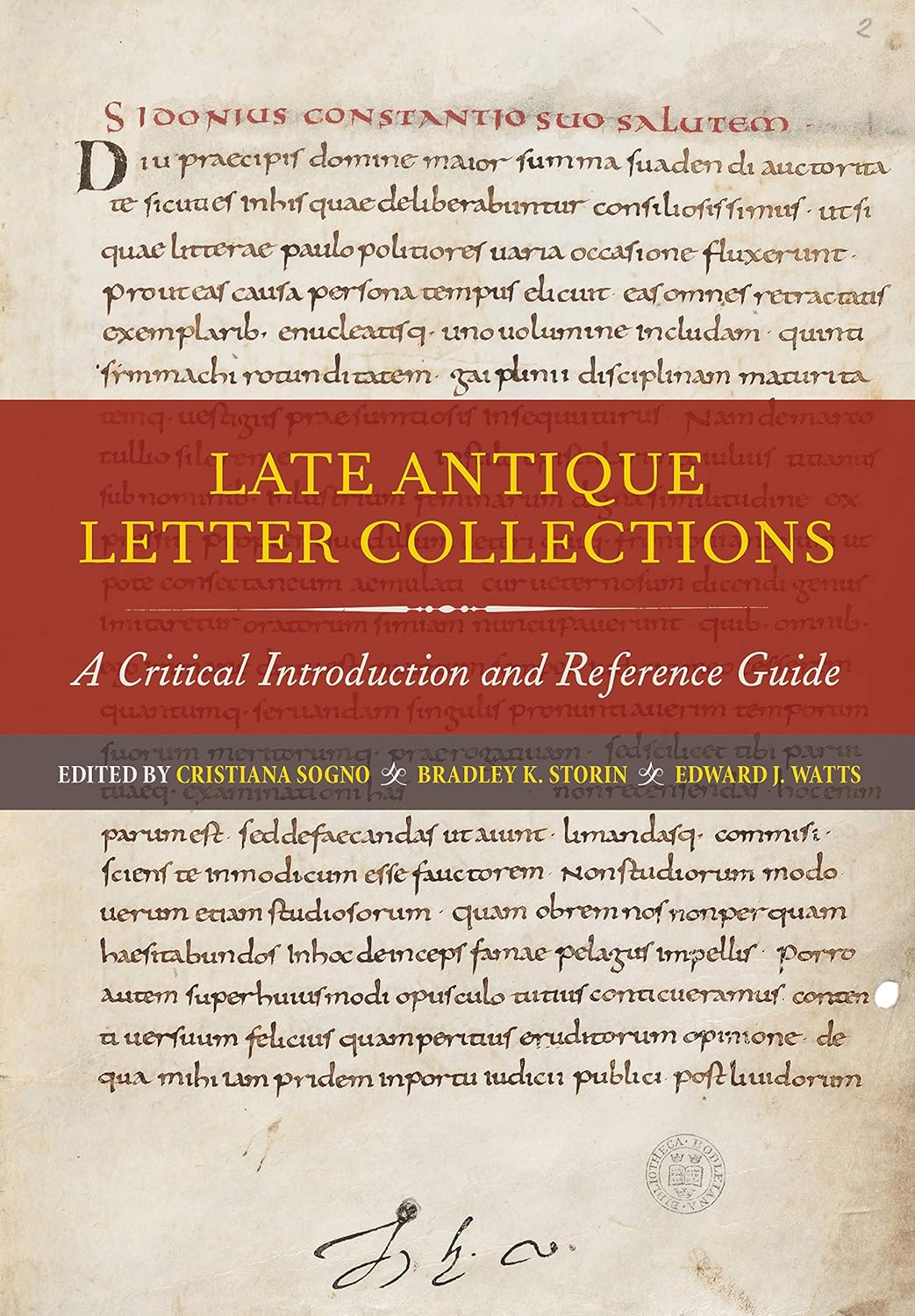 Amazon.com: Late Antique Letter Collections: A Critical Introduction ...
