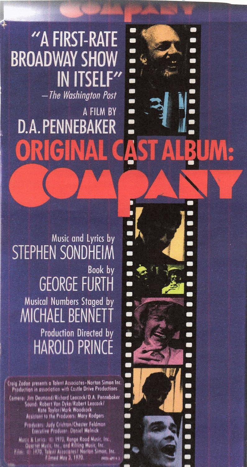 Amazon.com: Company (Original Cast Album) [VHS] : Stephen Sondheim ...