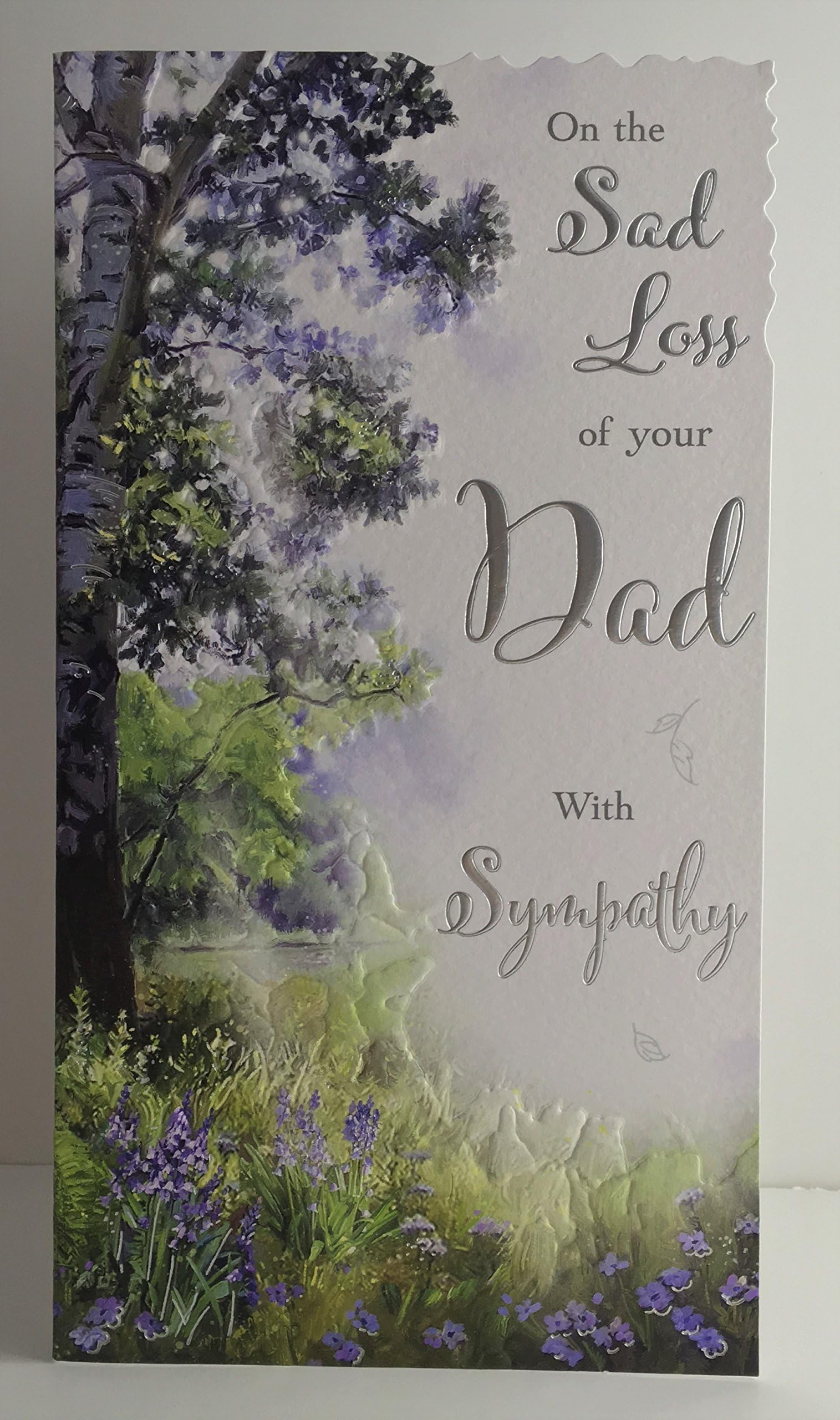 Regal Publishing Classic Symapthy Card Sad Loss of Your Dad - 8 x 6 ...