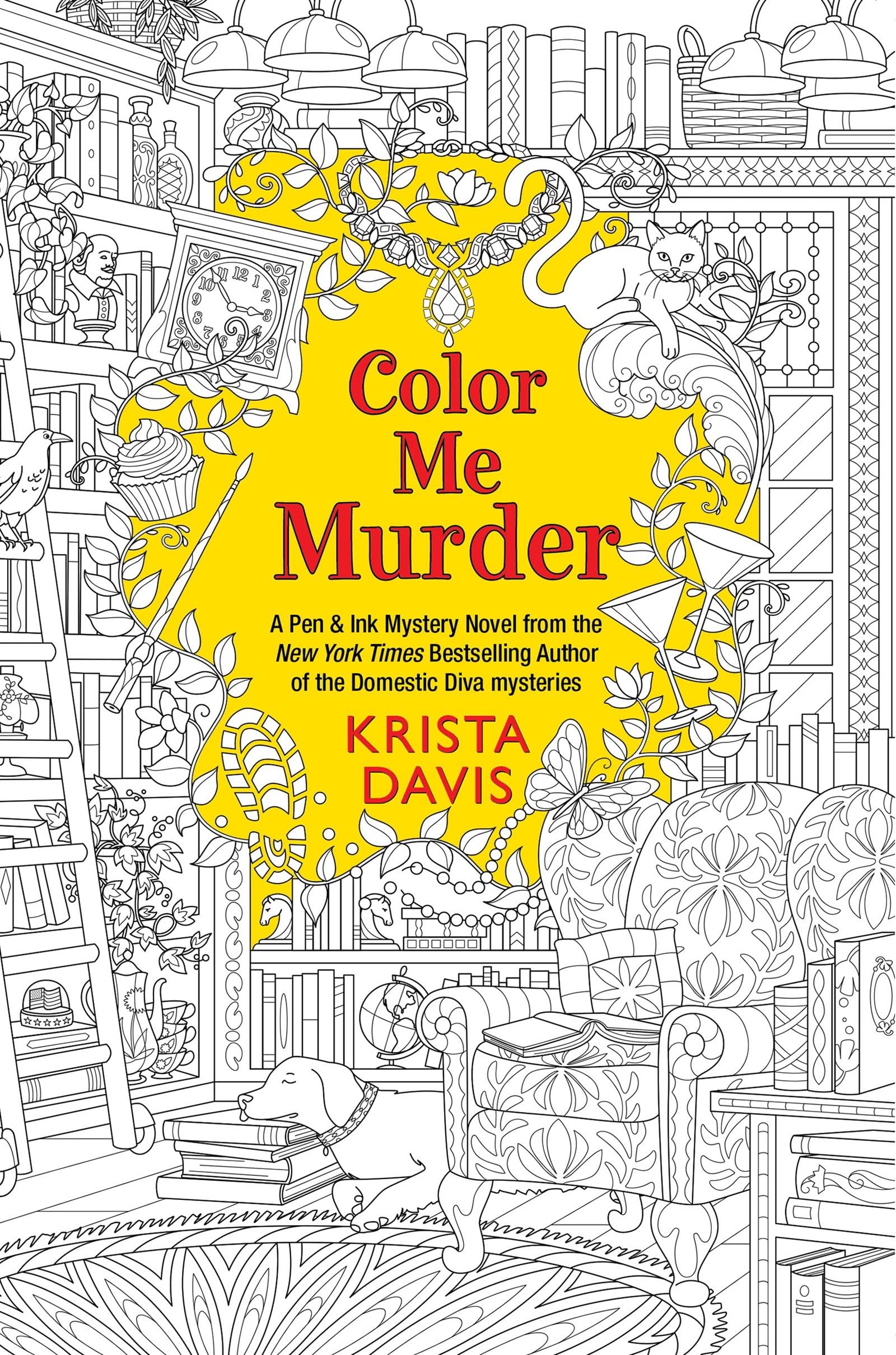 Amazon.com: Color Me Murder (Pen & Ink): 9781496716408: Davis, Krista ...
