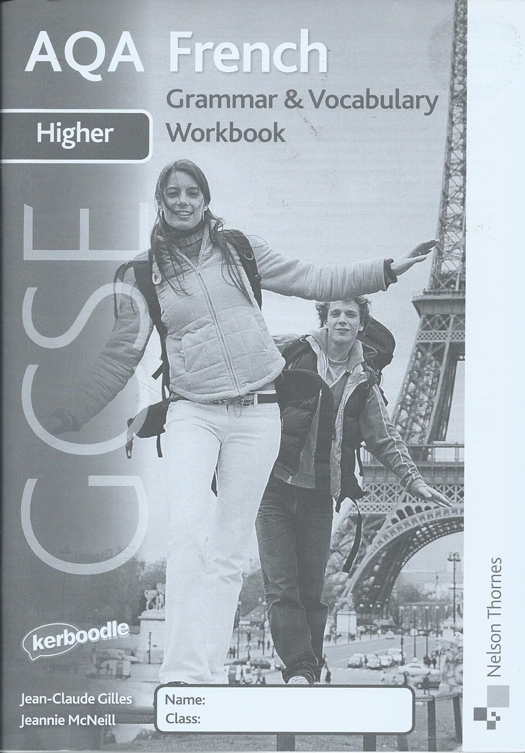 AQA GCSE French Higher Grammar and Vocab Workbook: Jean-Claude Gilles ...
