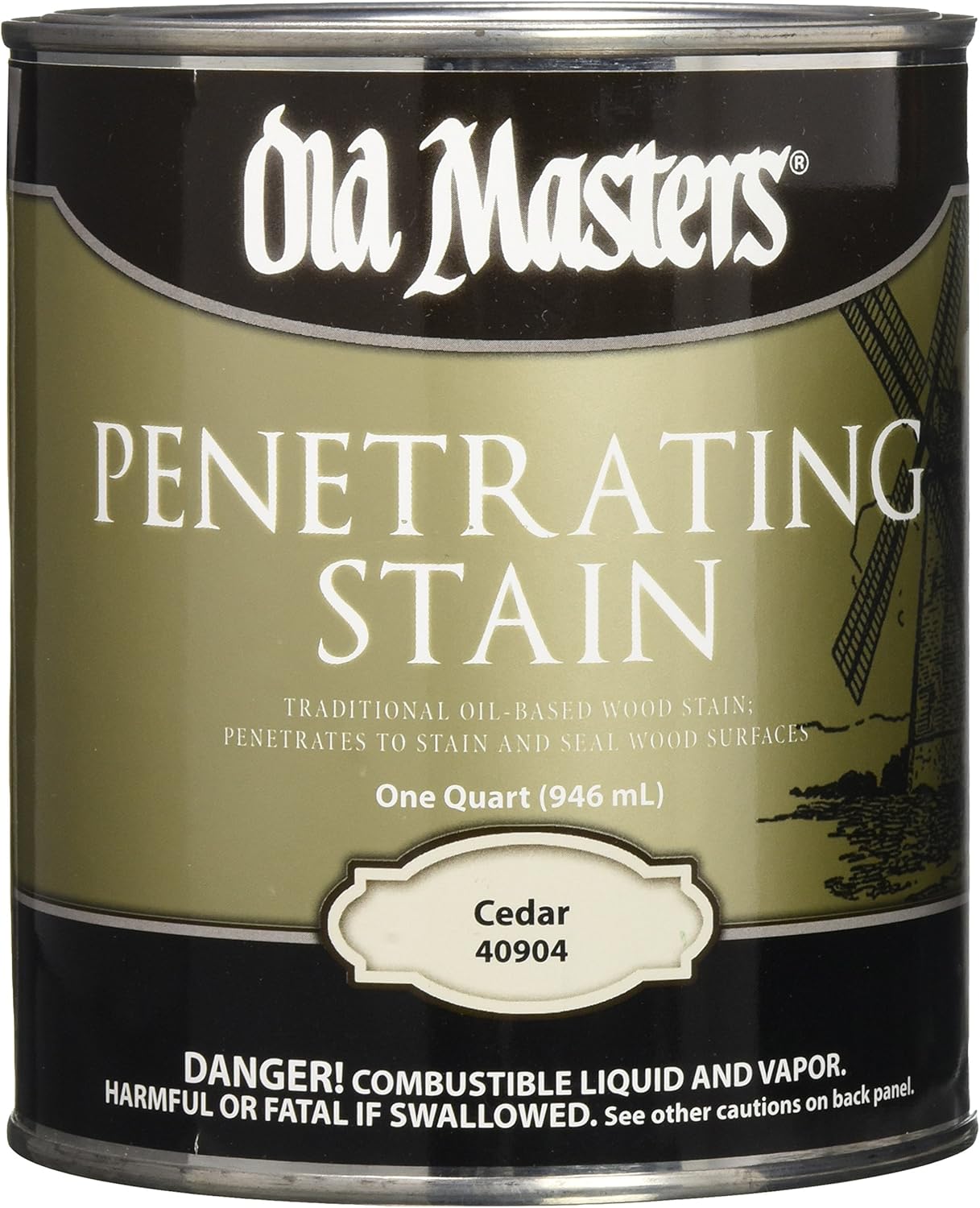 Old Masters 3632 Penetrating Stain, 1 Quart - Household Wood Stains ...