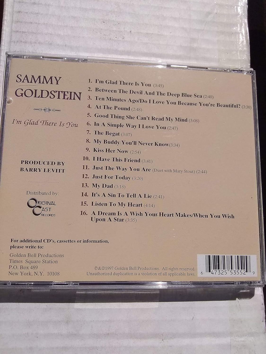 I'm Glad There Is You: Sammy Goldstein, Babbie Green, Mack Gordon, Mack ...