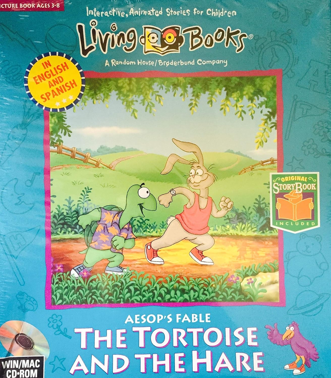 Aesop's Fables The Tortoise and the Hare CD ROM-Interactive Animated ...