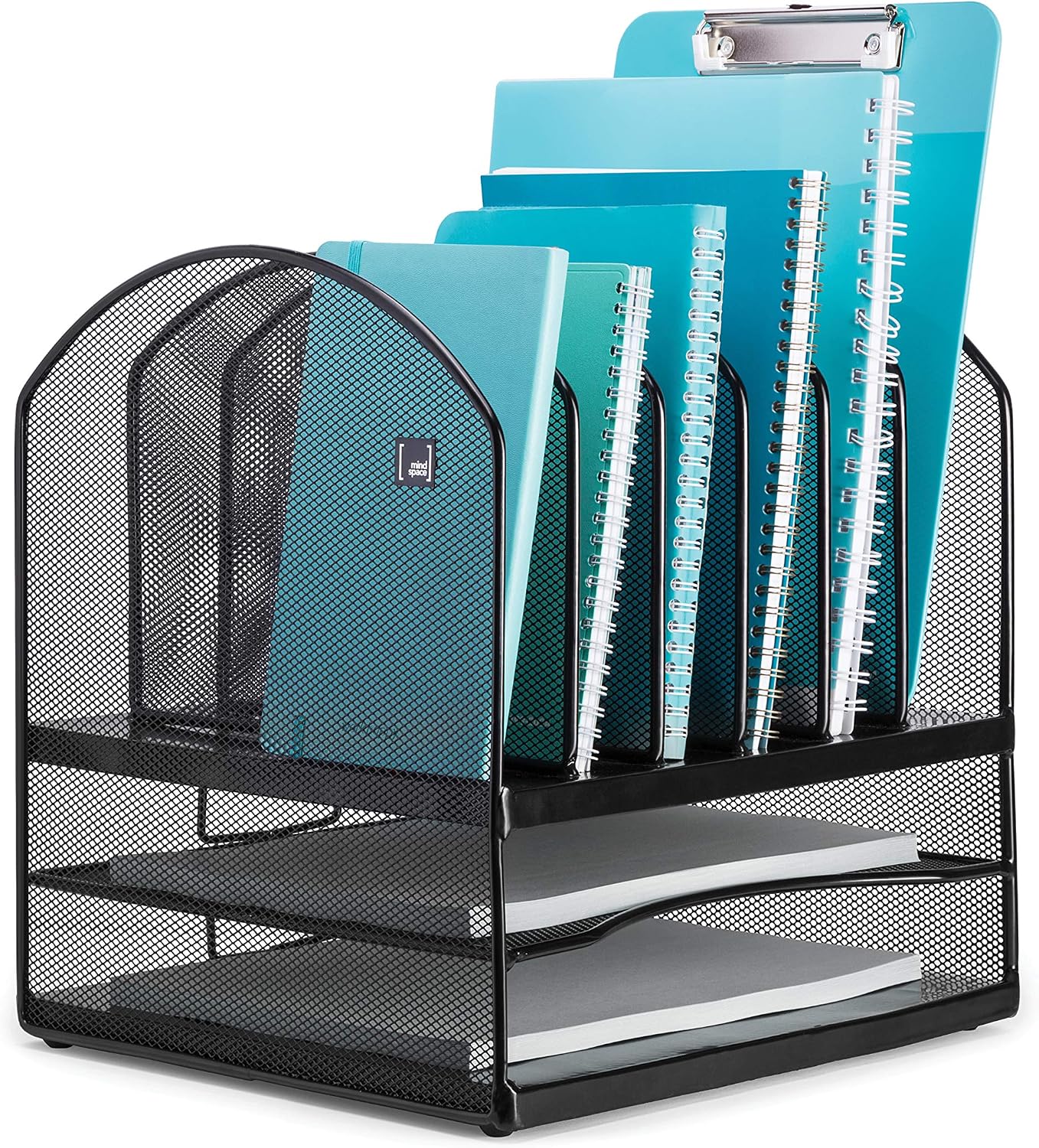 Amazon.com: Mindspace Desktop File Organizer - 6X Vertical Notebook ...